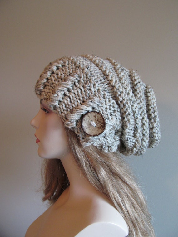 Slouchy Beanie Slouch Hats Oversized Baggy Beret Button womens fall ... Slouchy Beanie Slouch Hats Oversized Baggy Beret Button womens fall ...