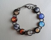 Unique solar system necklace related items | Etsy