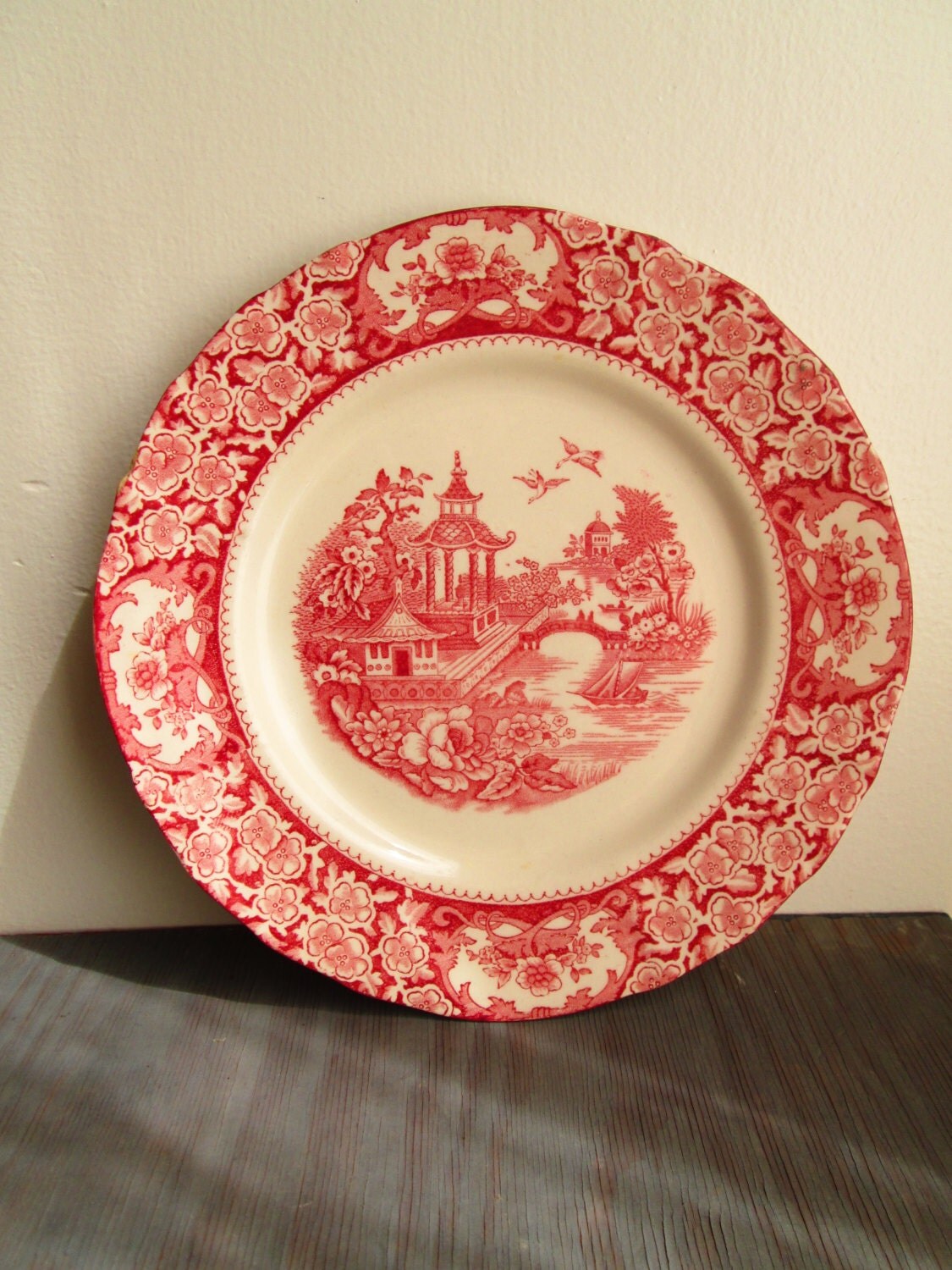 Olde Avon Ware Hampton Ivory, England Plate – Haute Juice