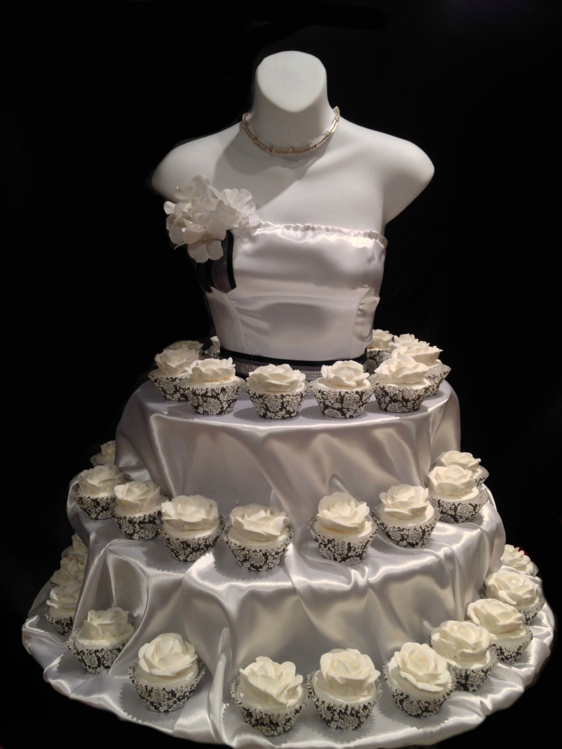 Bridal Shower Cupcake Stand YestBuy 4 Tier Maypole Square Wedding