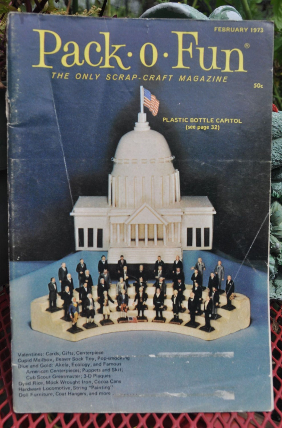 Pack-O-Fun Magazine – February 1973 – Bleach Bottle Capitol, Doll ...