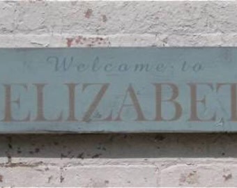 Custom Cape Cod Canal Arrow Sign Rustic Hand by TheLiztonSignShop