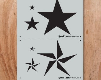 Stencil1 Antlered Deer Two Layer Stencil S1_2L_14 by Stencil1