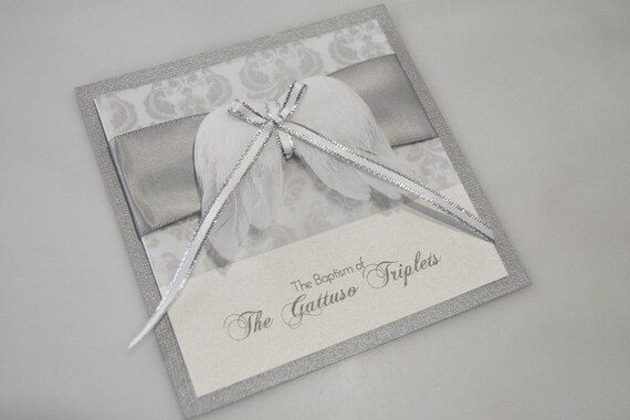 Angel Themed Invitations