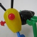 Cootie Insect Bug Plastic Toy Red Yellow Blue Green Black