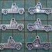 small pickup truck 12 metal charms hot rod rat rod jewelry