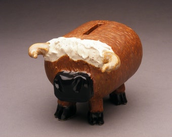 Cow piggy bank | Etsy