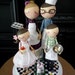 Wedding Cake Topper with Chef Theme as seen by MilkTeabyBthanari