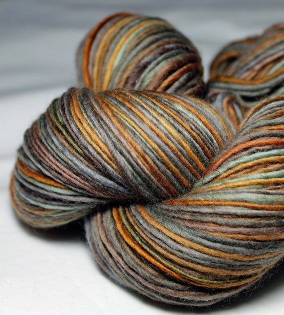 RESERVER for Sarah Handspun Yarn Gently Thick by SheepingBeauty