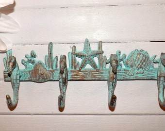 Nautical wall hooks | Etsy