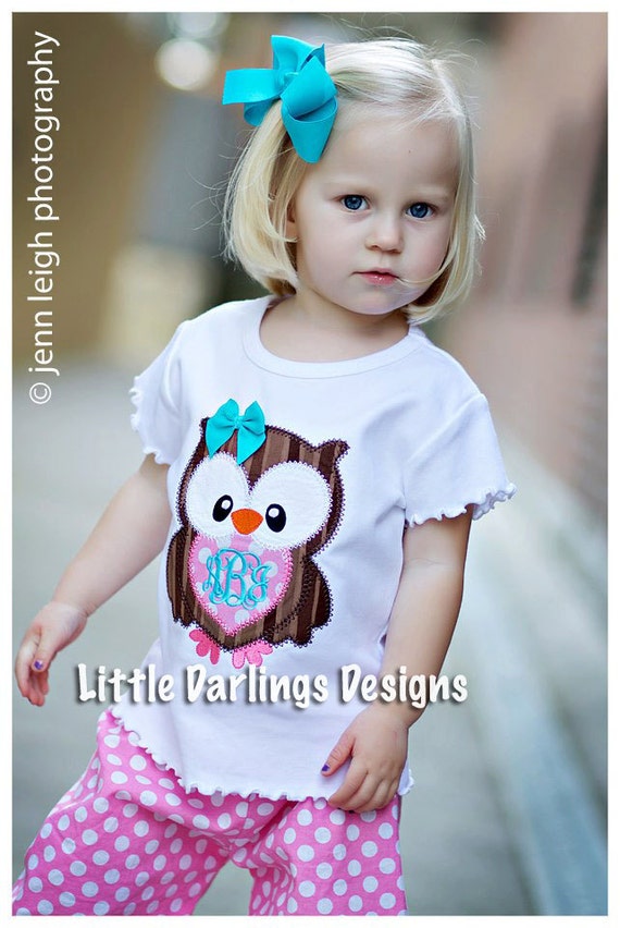 Little Girl Owl Shirts at Diana Henderson blog