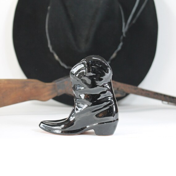 Vintage Frankoma Pottery Cowboy Boot 134