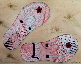 Zentangle shoes | Etsy