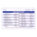 Lab Values Badge Pocket Card Reference Vertical by scrubsandstuff