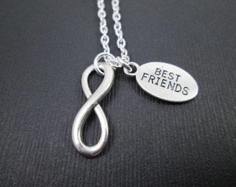 Infinity, Best Friends Necklace