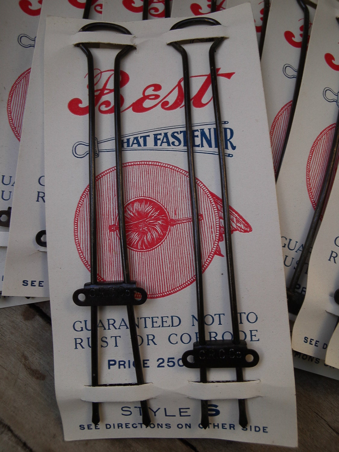 Vintage Hat Fasteners BRASS From the 1920’s BEST patent Nov. 10, 1908 ...