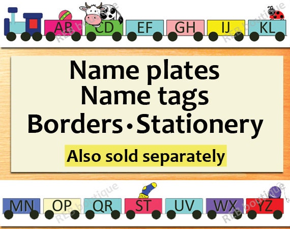 PRINTABLE Classroom Name Tags Printable name tags name