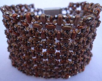 Twin bead pattern | Etsy