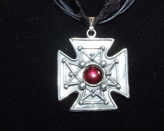 Popular items for Maltese Cross Pendant on Etsy
