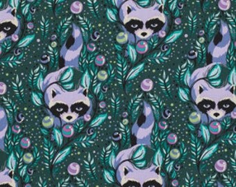 Popular items for raccoon fabric on Etsy