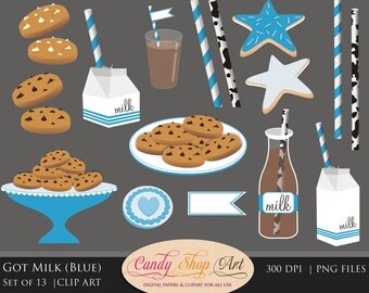 Milk and cookies sweets clipart clip art milk biscuits