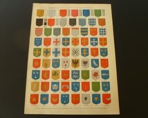 Popular items for french heraldry on Etsy