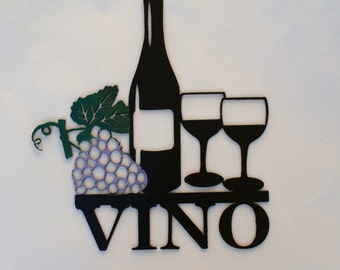 Popular items for vino sign on Etsy