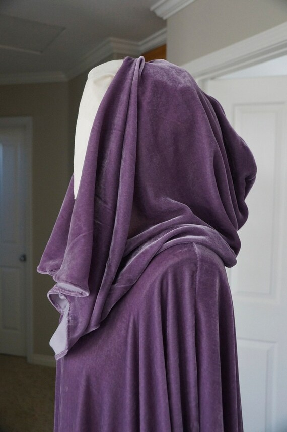 Items similar to Custom Silk Velvet Cloak - inspired by Arwen LotR ...