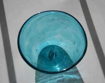 Metallic Black and Copper Ruby Glass Bowl by StudioAtPennyLane