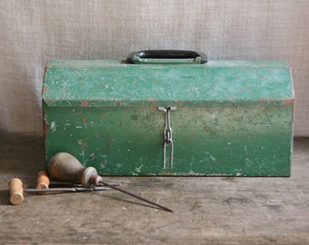 Popular items for rustic toolbox on Etsy