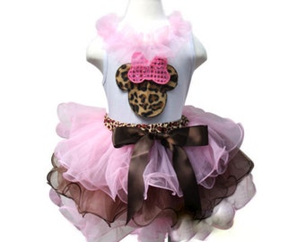 Popular items for leopard minnie mouse on Etsy