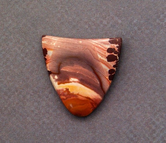 Items similar to Apache Rhyolite Cabochon Hand Cut Designer Freeform ...