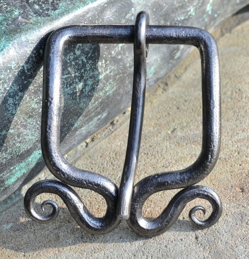 Steel Hand Forged Belt Buckle