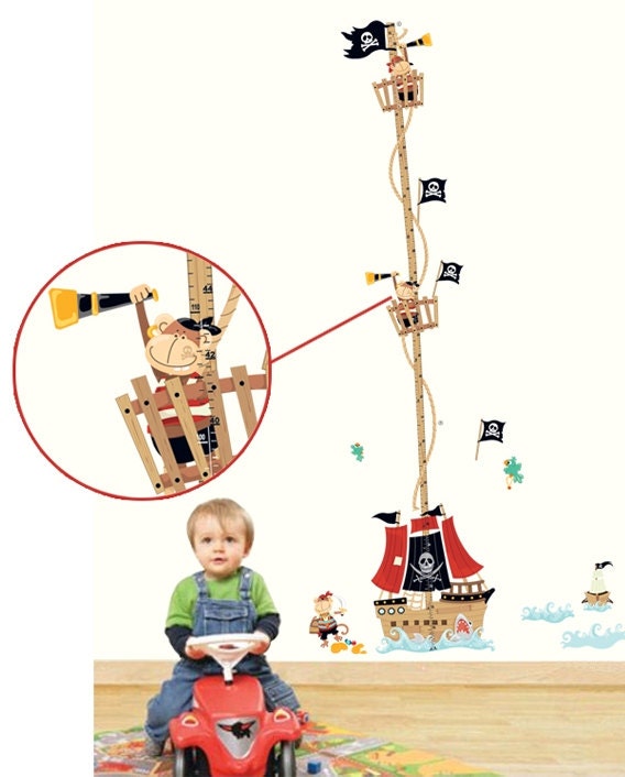 Height Chart Pirate Ship AY7063 By AllWallStickers On Etsy height-chart-pirate-ship-ay7063-by-allwallstickers-on-etsy