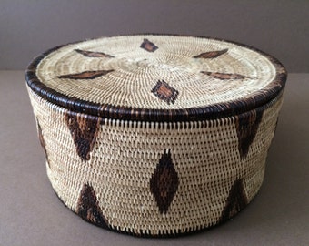 Museum Basket from Romblon Island, Philippine Island