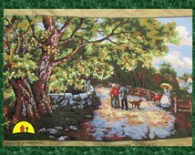 Popular items for finished needlepoint on Etsy