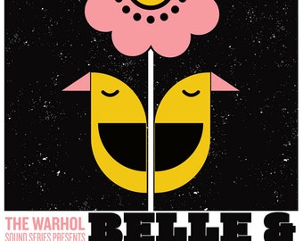 Rock Poster Inara George hand silkscreen by strawberryluna