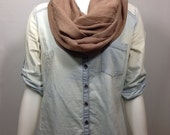 Items similar to Taupe Crinkle Scarf-Neutral Infinity Scarves on Etsy