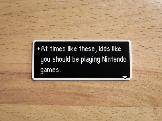 Times Like These Earthbound Dialog Box