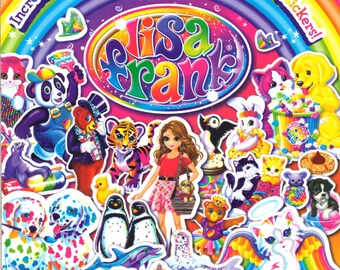 Lisa frank stickers | Etsy
