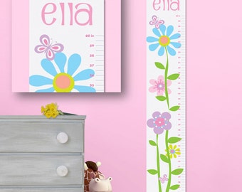 Unique growth chart girls related items | Etsy