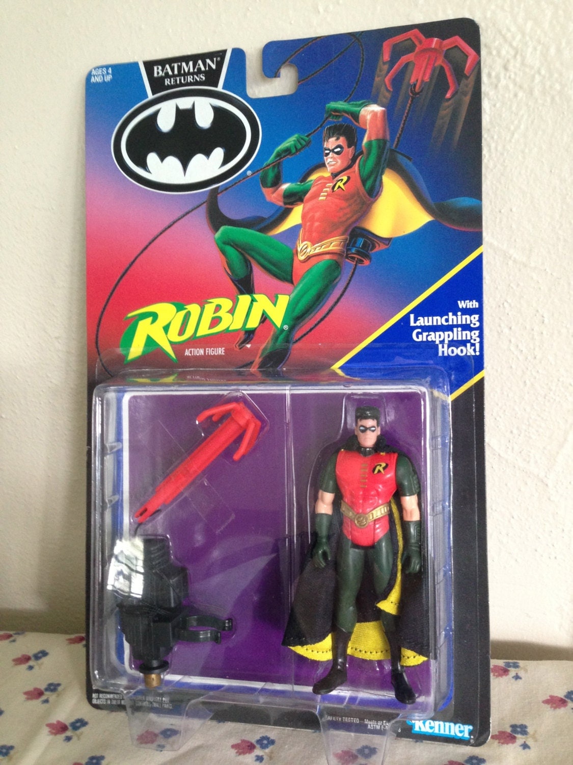 Batman Returns Robin Action Figure Kenner Movie by MikesVintage