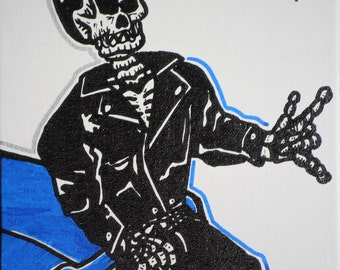 Psychobilly art | Etsy