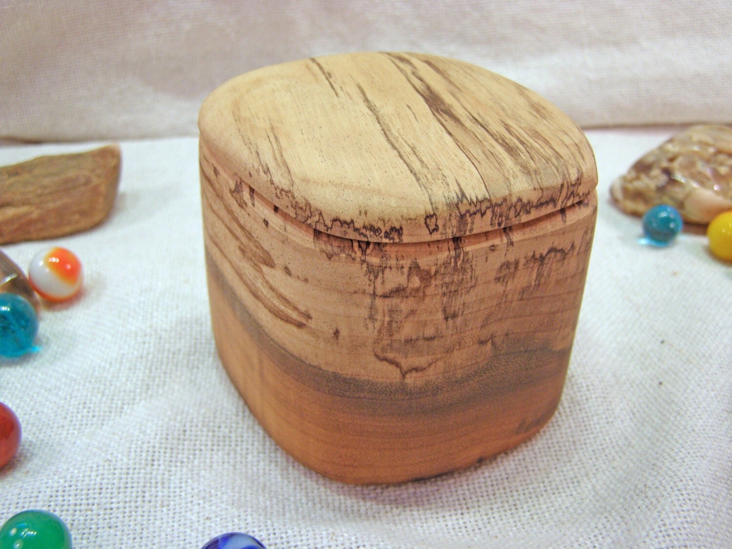 Oregon Myrtlewood Box beach wedding wood box engagement