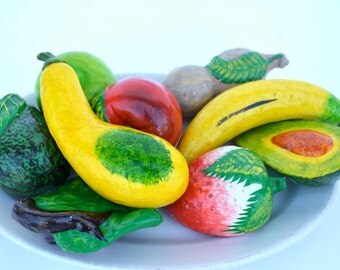 Popular items for ceramic fruit on Etsy