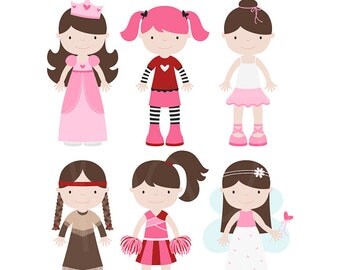 Dress up clip art | Etsy