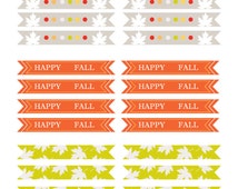 Popular items for fall paper straws on Etsy