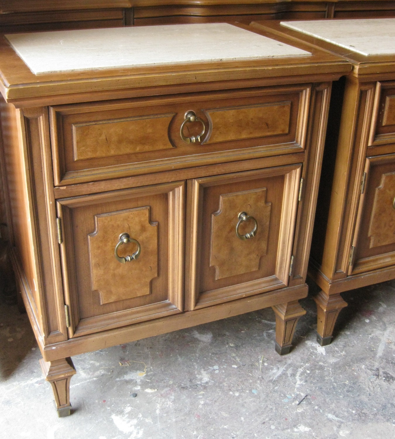 Mademoiselle Bedside Table CUSTOMIZE Vintage Poppy Cottage – Haute Juice