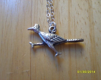 Roadrunner necklace | Etsy