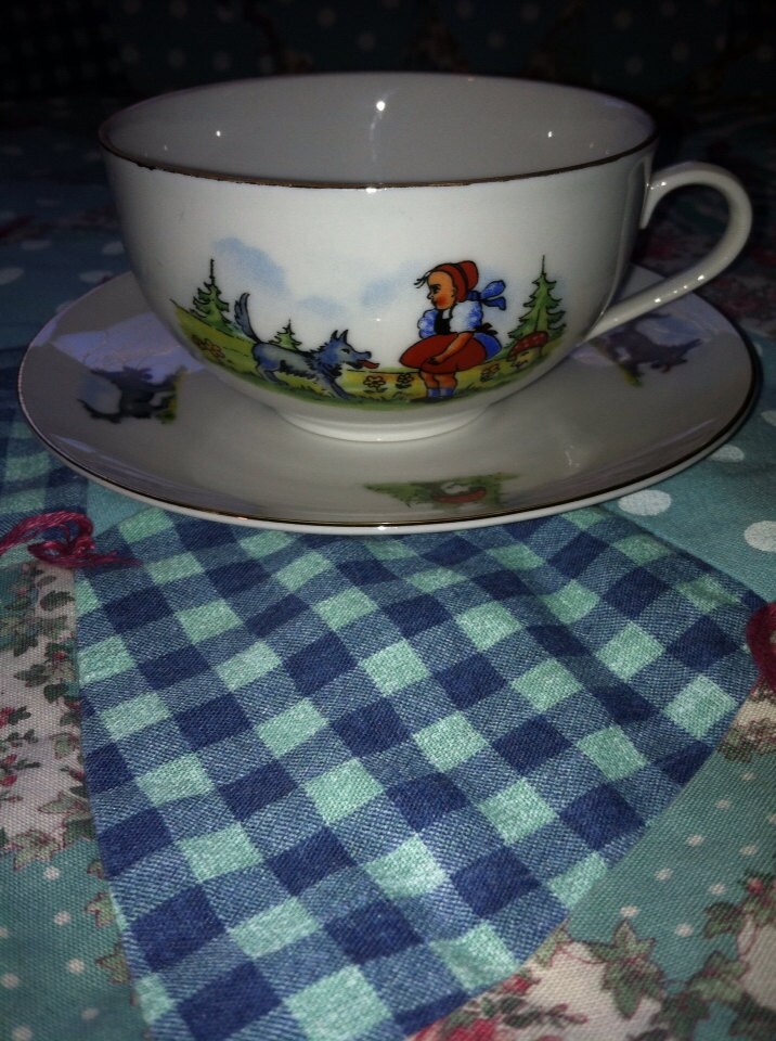 Vintage Red Riding Hood Tea Cup Set GKC Bavaria – Haute Juice